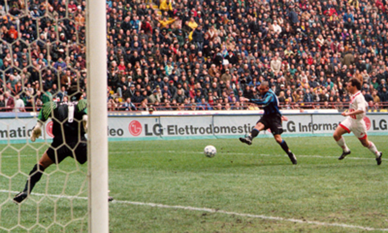 74) Inter - Bari, 1 novembre 1998 - U Bàr iè fort (?) - Cristiano ...